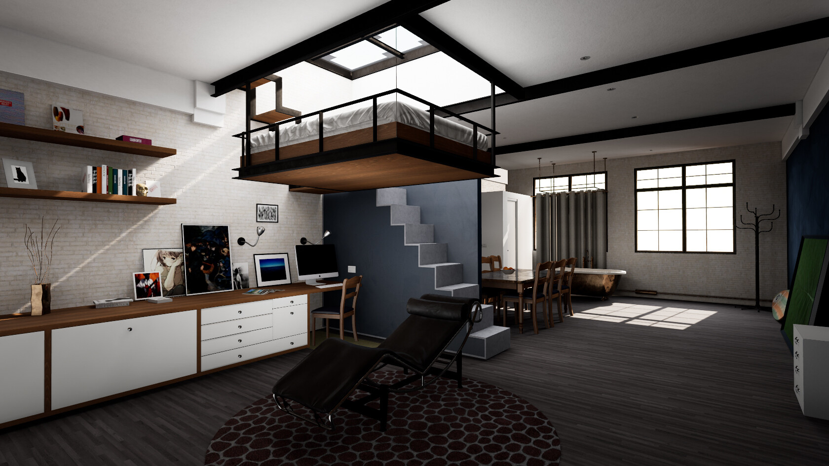 ArtStation - Open Space Loft