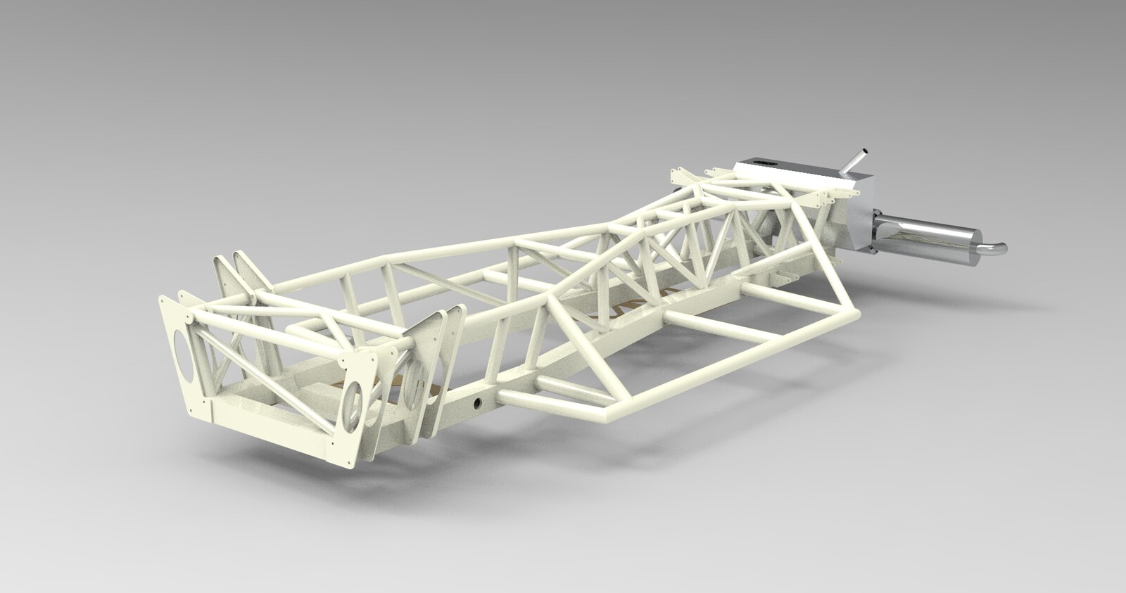 BRIAN KIM DESIGNS - TVR Sagaris S-Chassis Frame Design