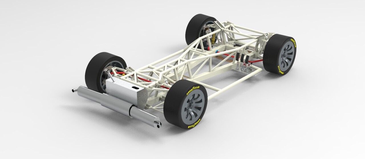 BRIAN KIM DESIGNS - TVR Sagaris S-Chassis Frame Design