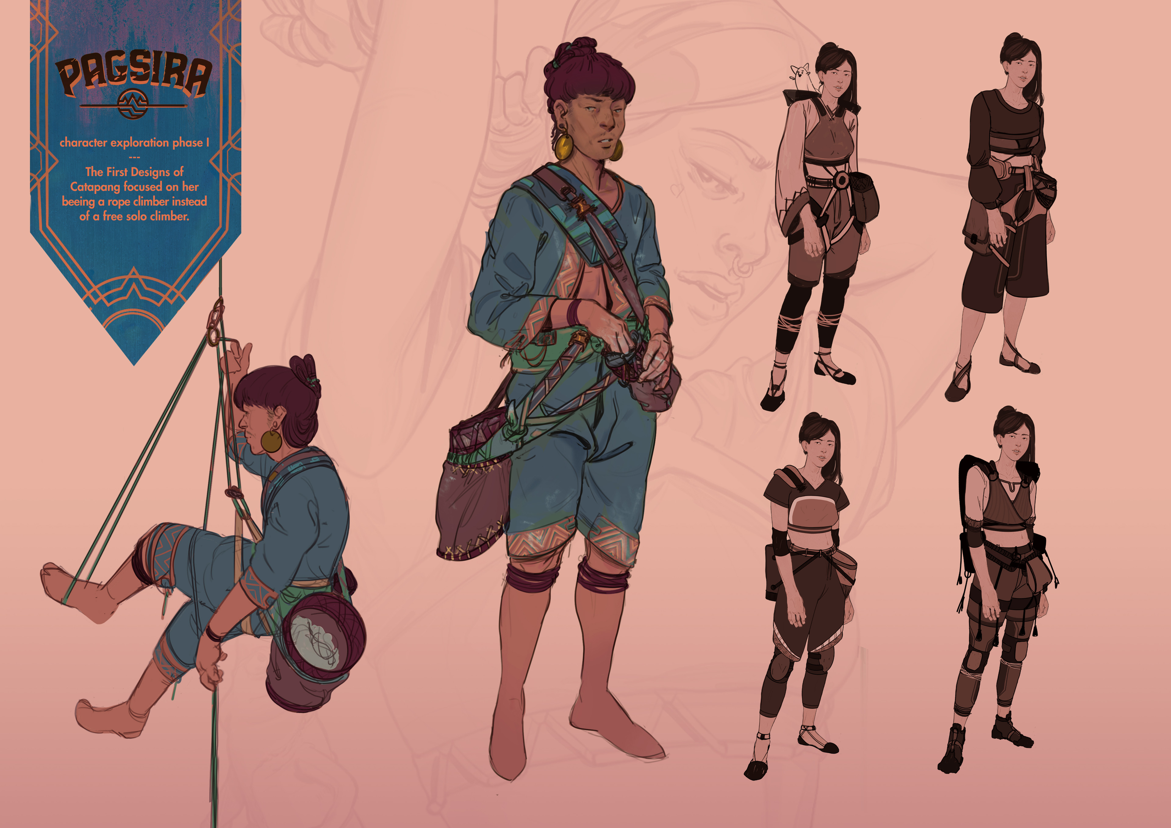 Dominik Gümbel - PAGSIRA - CATAPANG Character Design