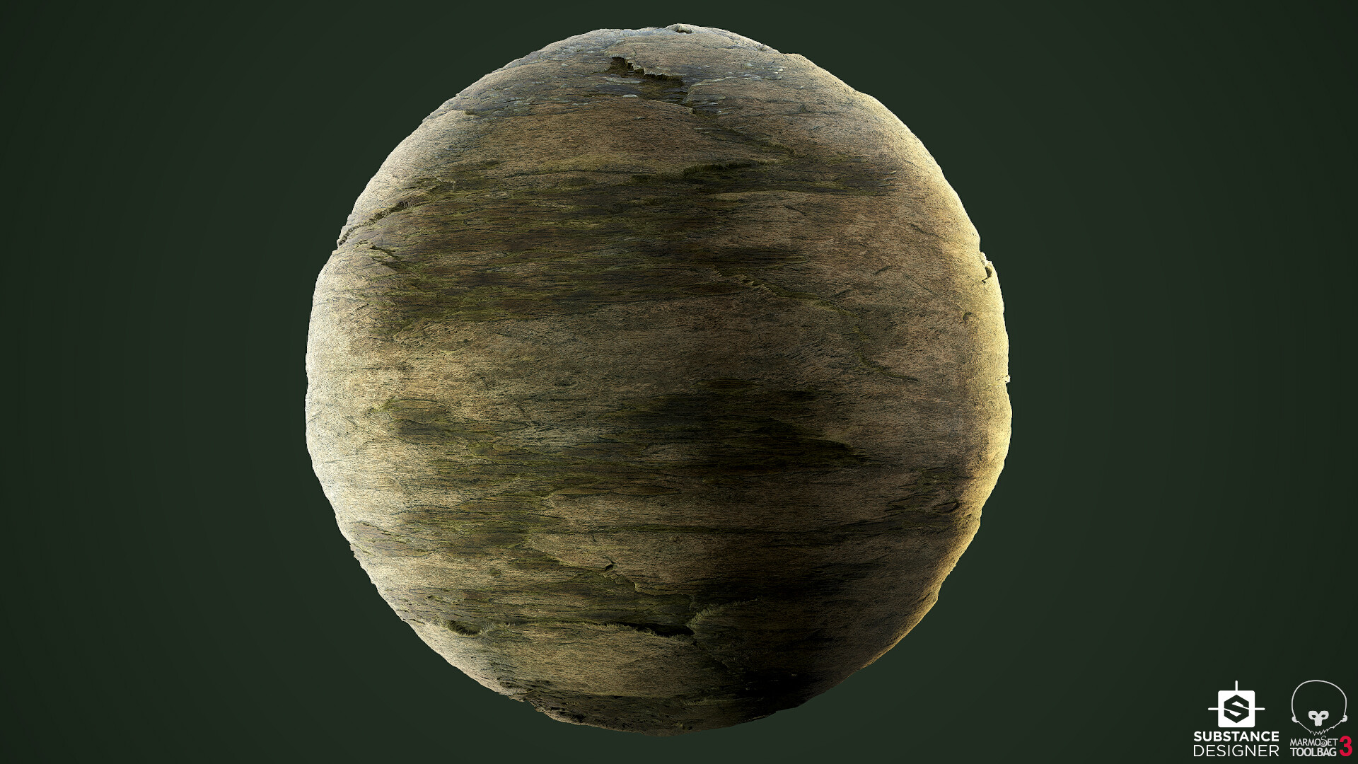 ArtStation - Substance Designer - Rock Texture Study