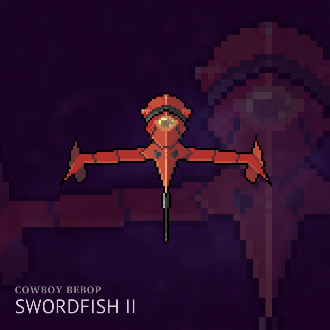 ArtStation - Swordfish II (Cowboy Bebop)