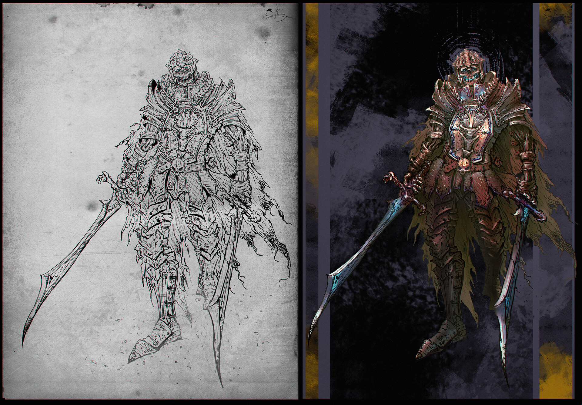 ArtStation - Zombie Knights