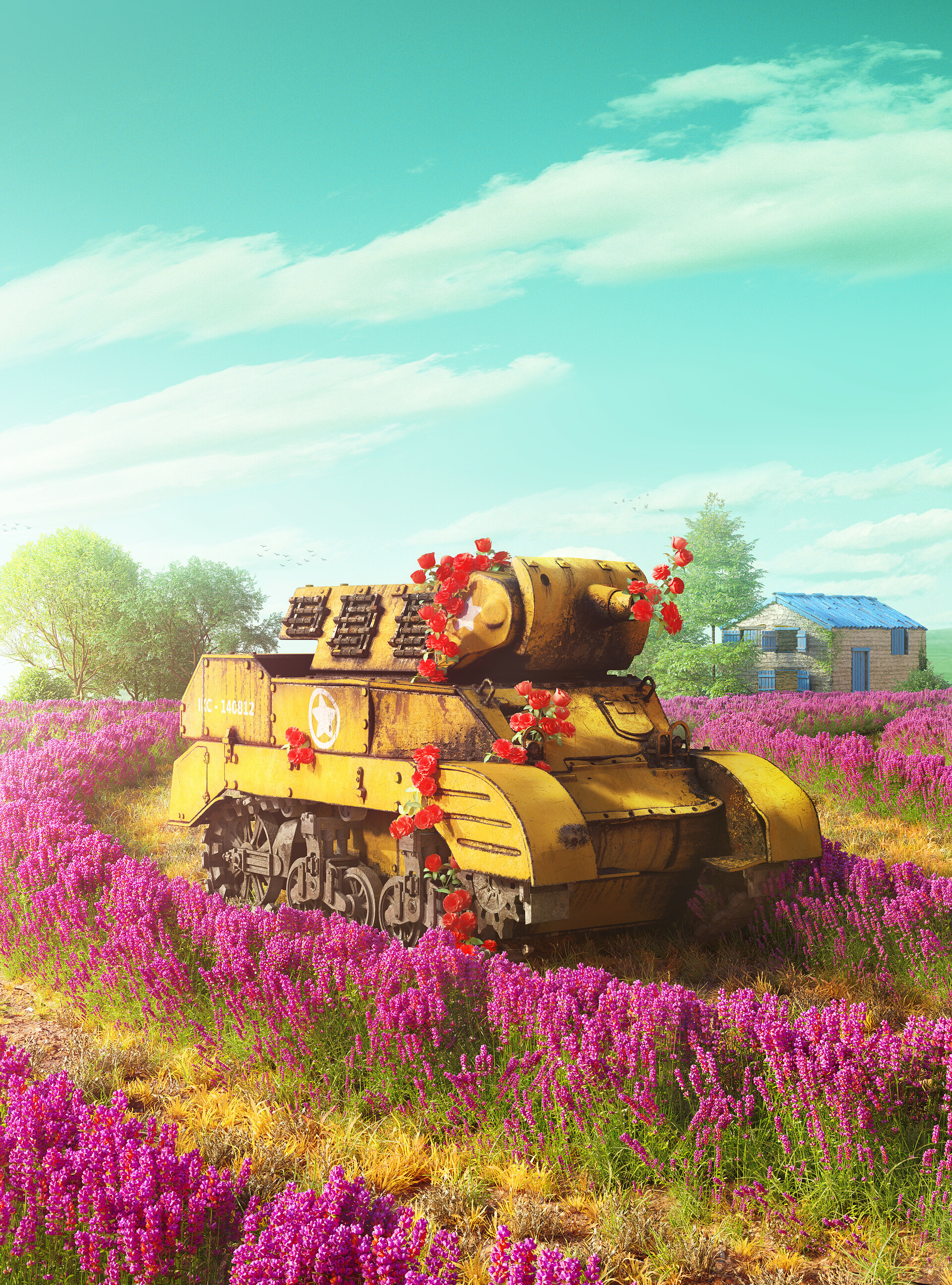 ArtStation - Lavander tank
