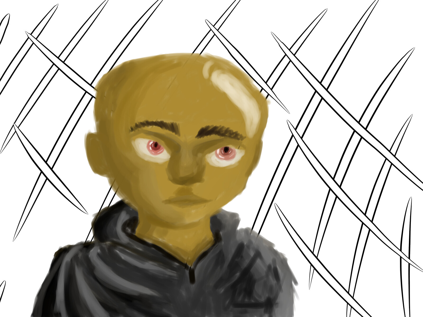 ArtStation - Bald man