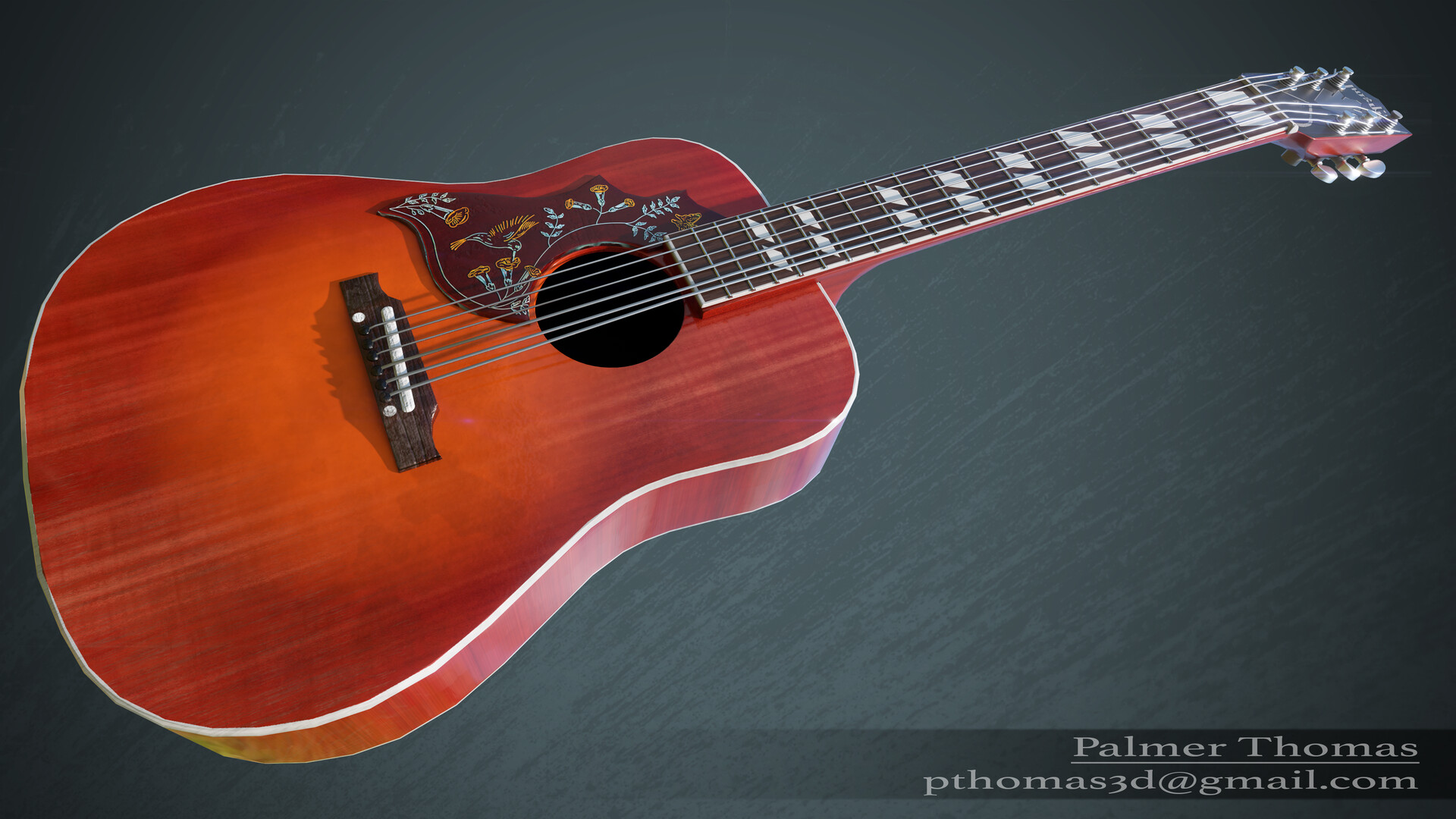 ArtStation - The Legendary Gibson Hummingbird
