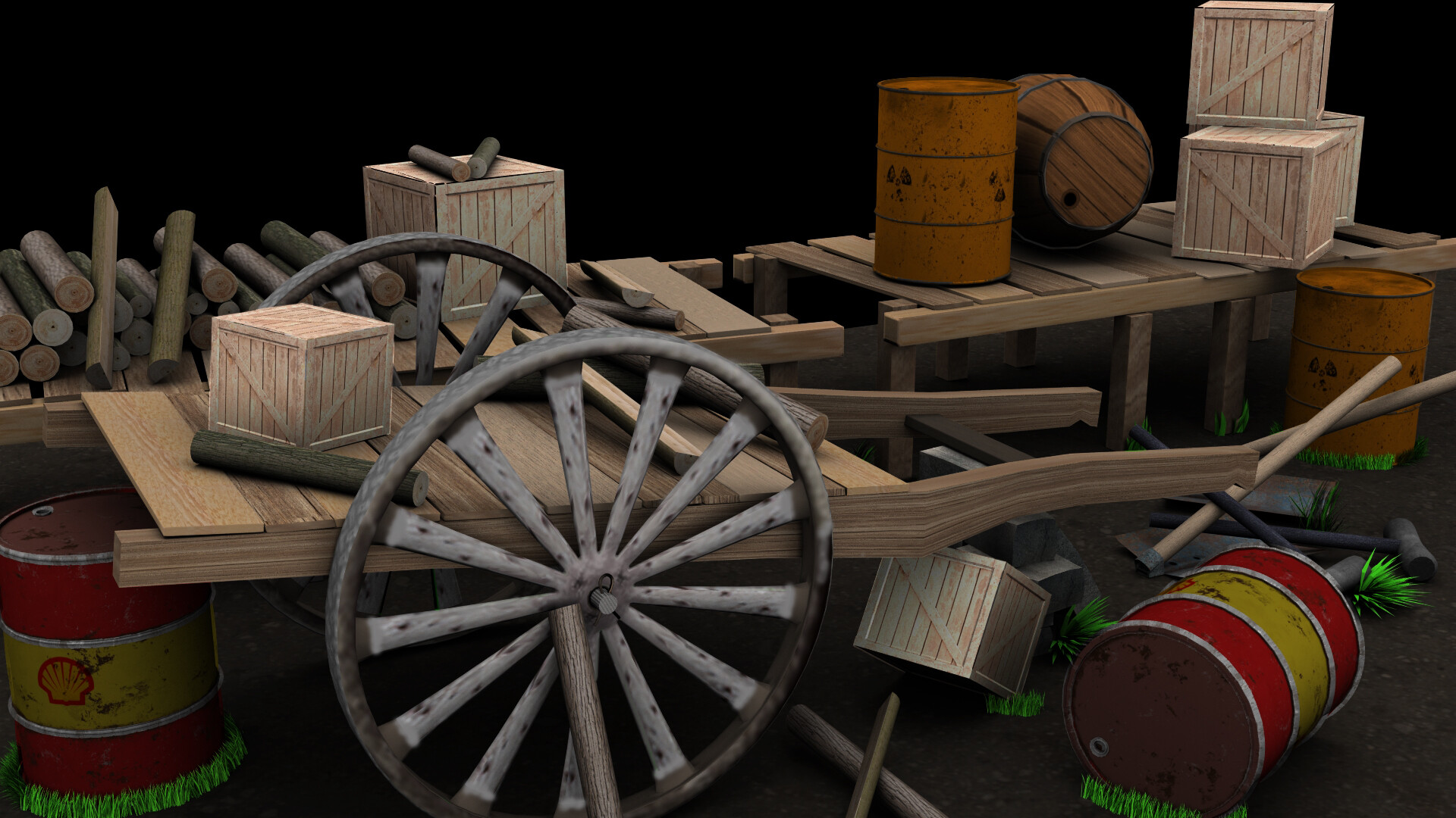 ArtStation - Assets Modeling