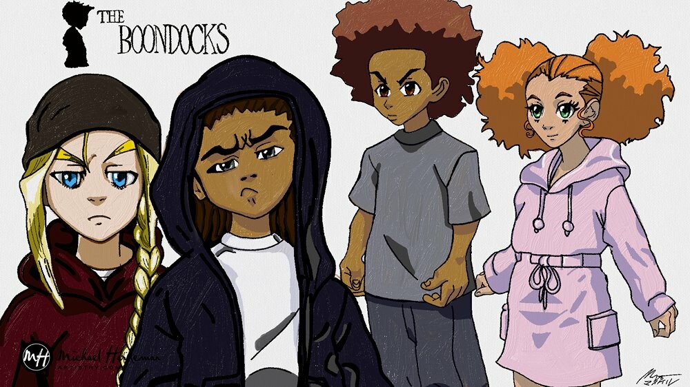 ArtStation - Boondocks Microsoft Fresh Paint Program