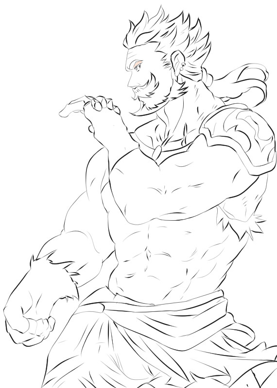 ArtStation - Brawler Monk