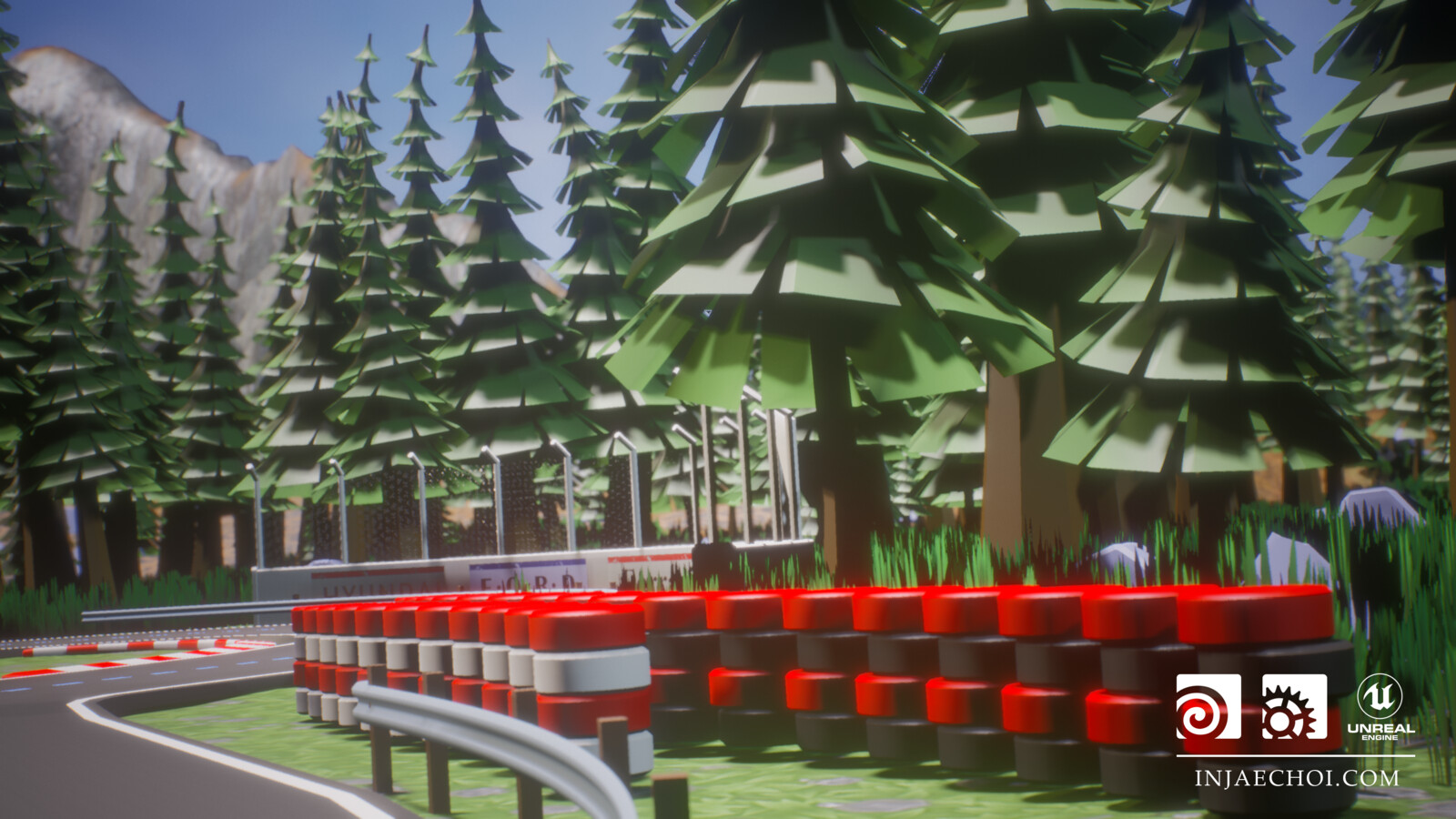 VFXCHRIS - Race Track with Houdini Engine and Unreal (Procedural modeling from Houdini to Unreal ...