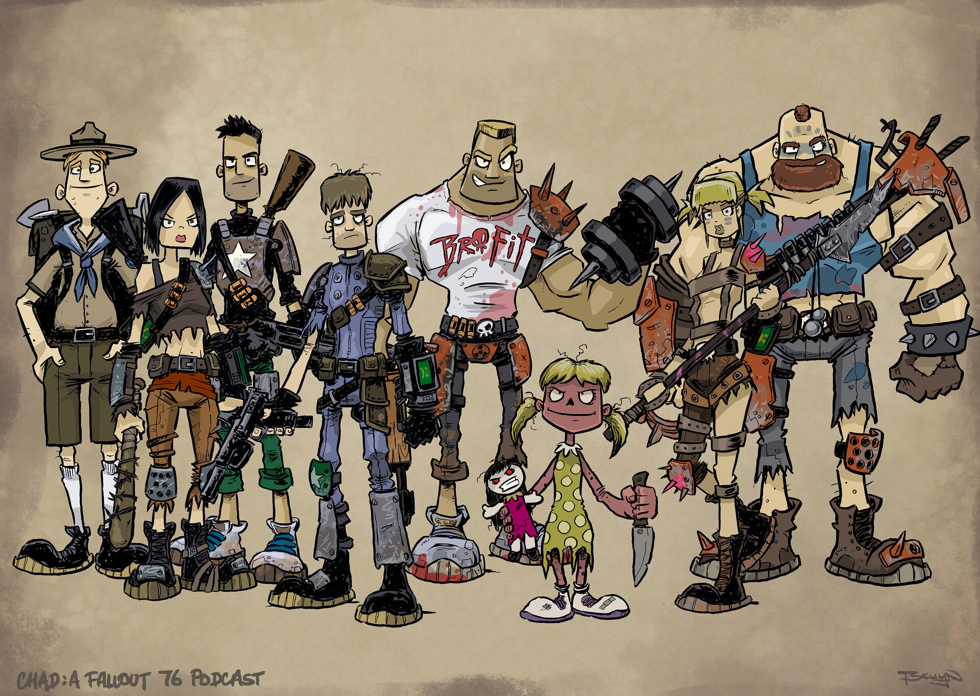 ArtStation - Chad: A Fallout 76 Podcast