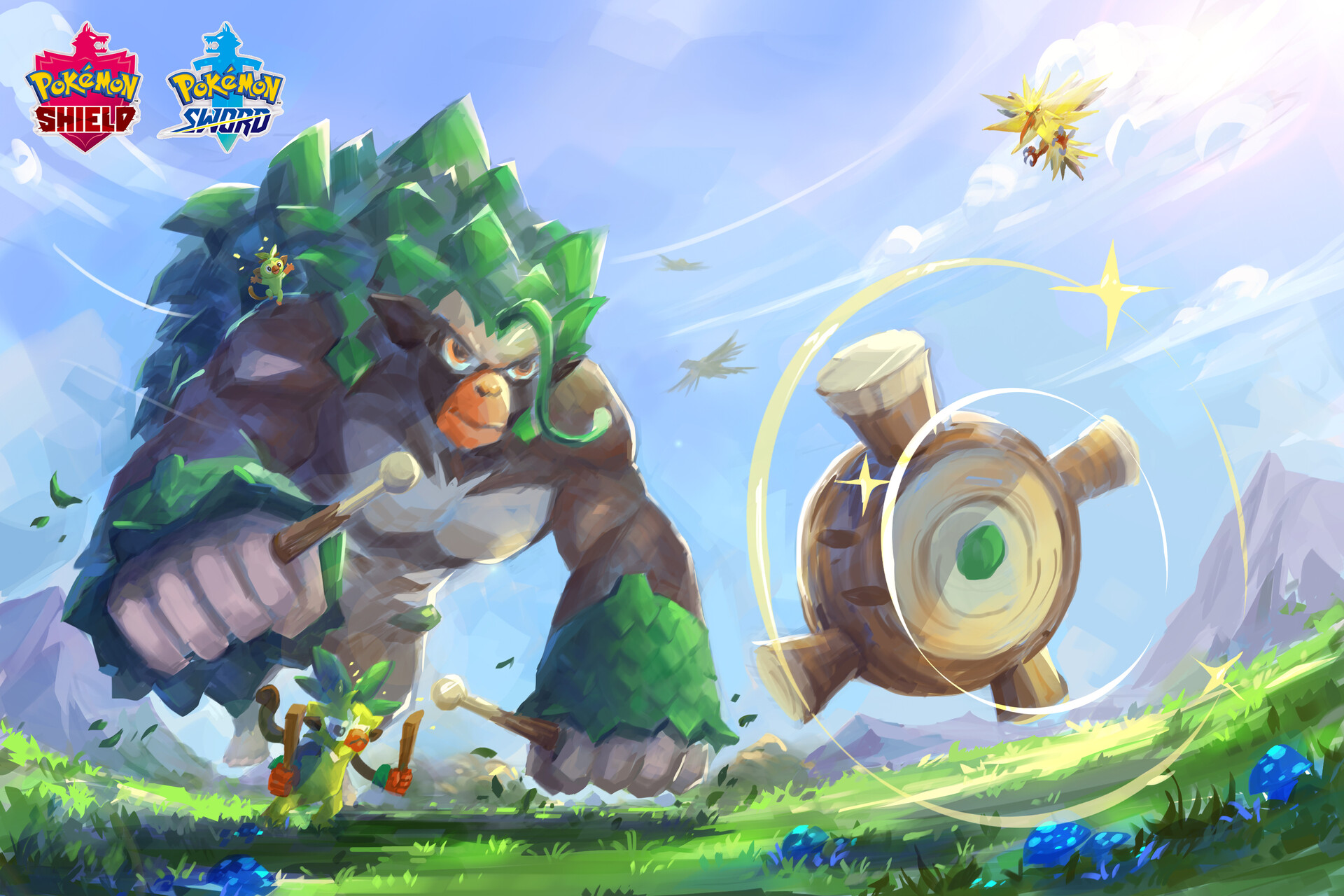 ArtStation - Pokemon Rillaboom