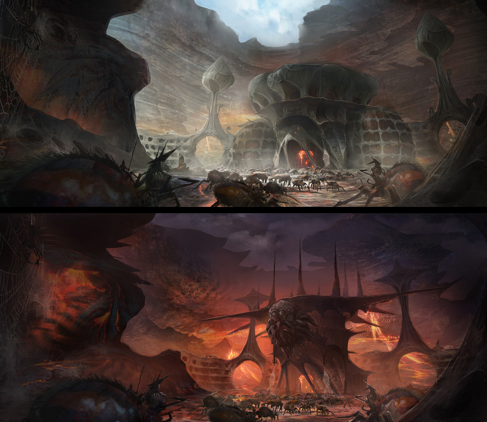 ArtStation - Spider Castle