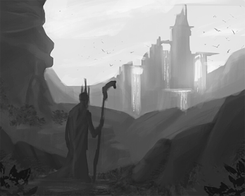 Gabe Hayes - Landscape Value Studies