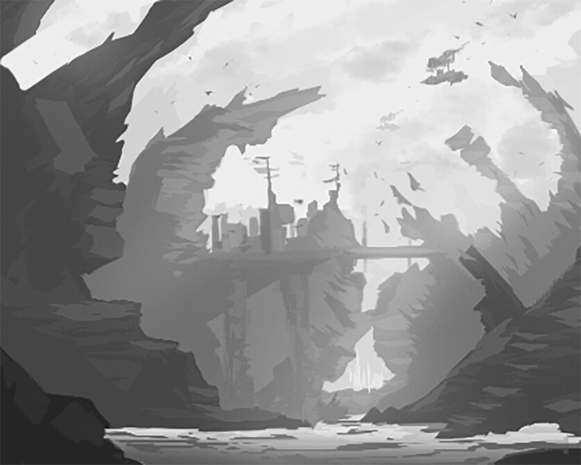 Gabe Hayes - Landscape Value Studies