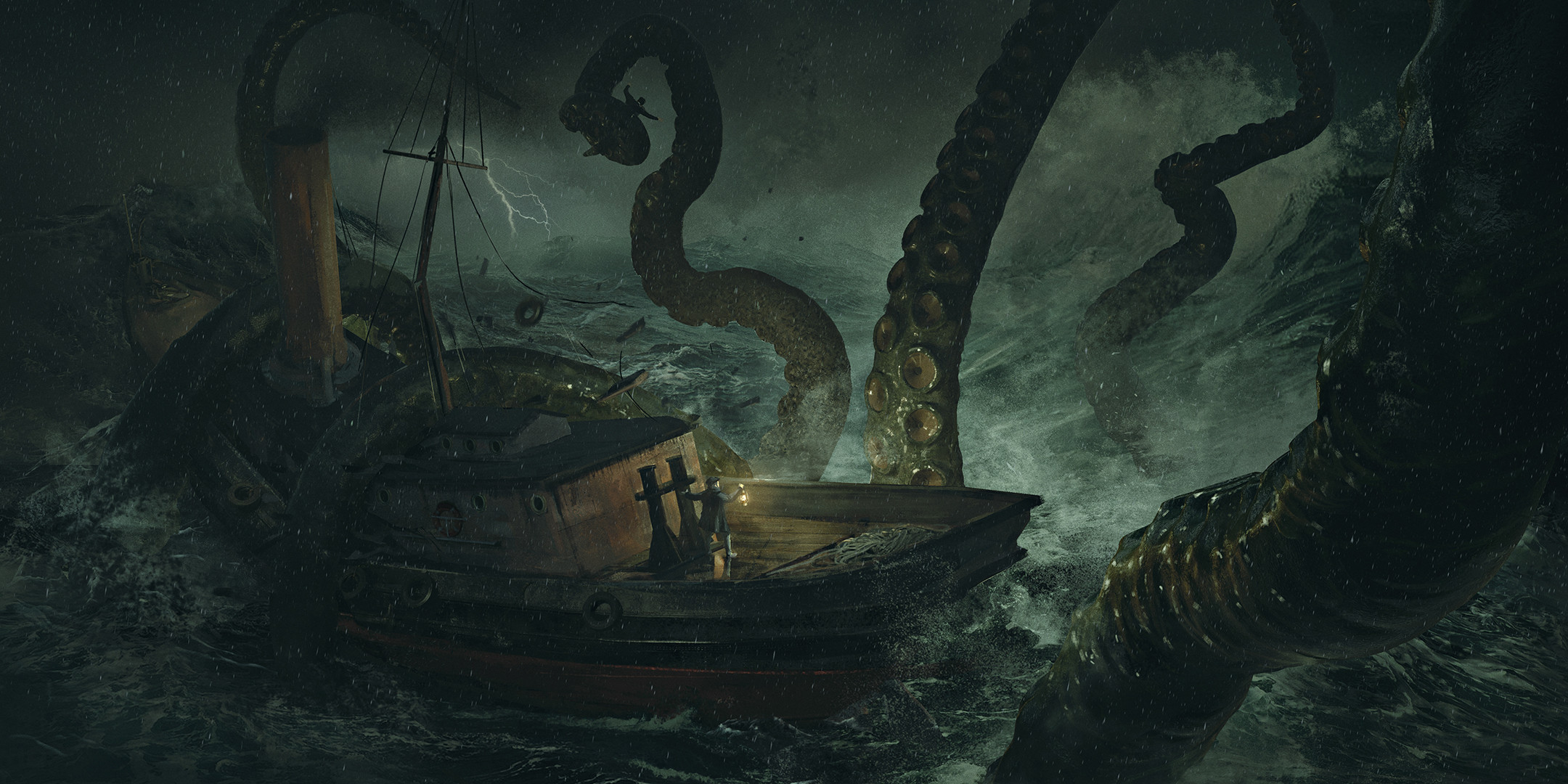 Leviathan (ocean deep) by Jia Hoa : ImaginaryLeviathans