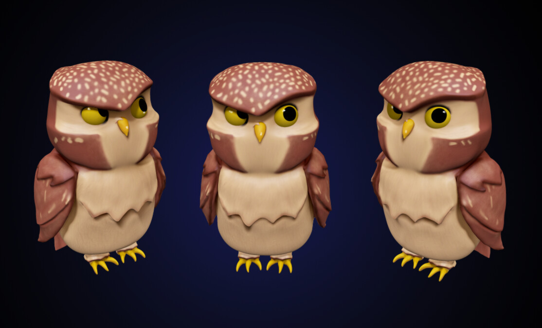 ArtStation - Mi-Mi-Mi Owl