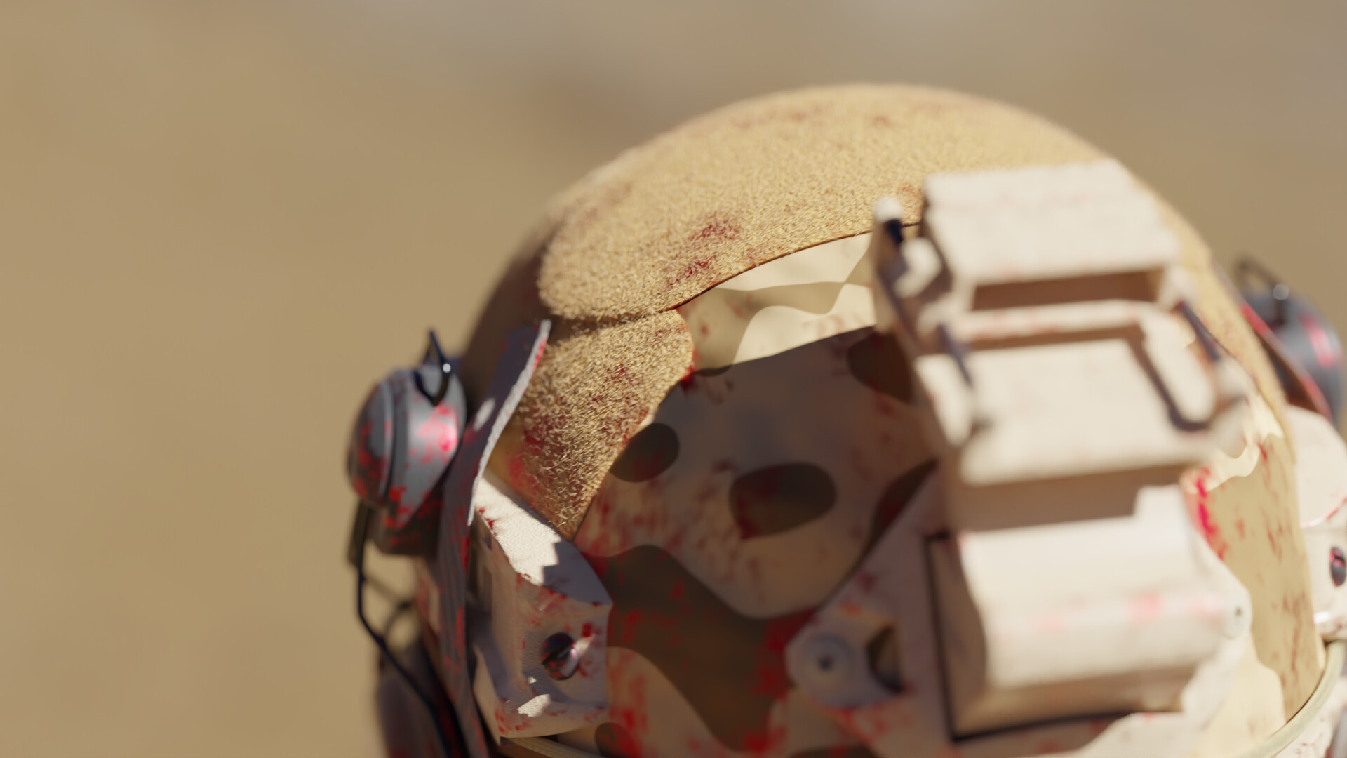 Dylan Lu - Advanced Combat Helmet (ACH) 3D Model