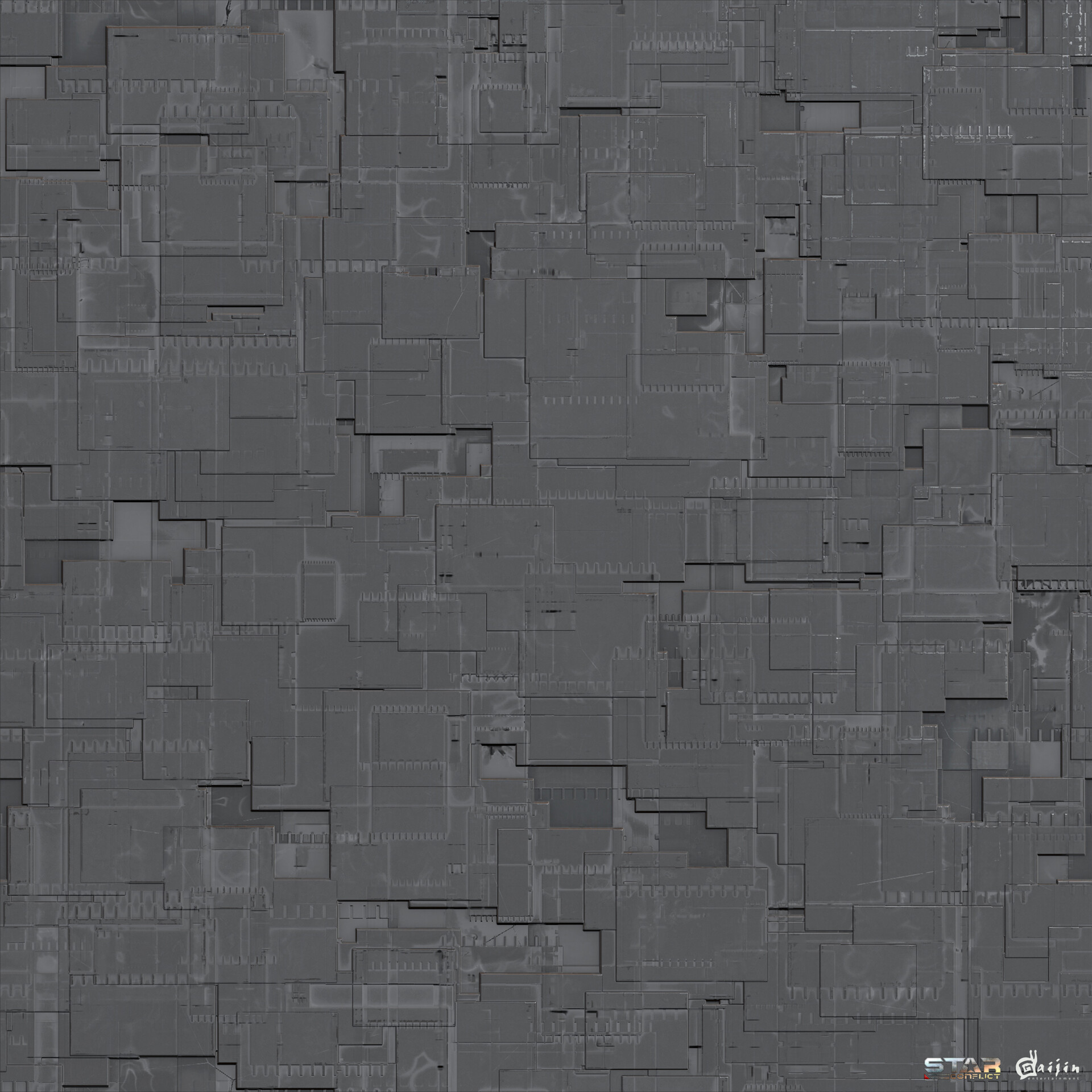 Artem Bayankin - Star Conflict Sci fi Panel [ Textures ]