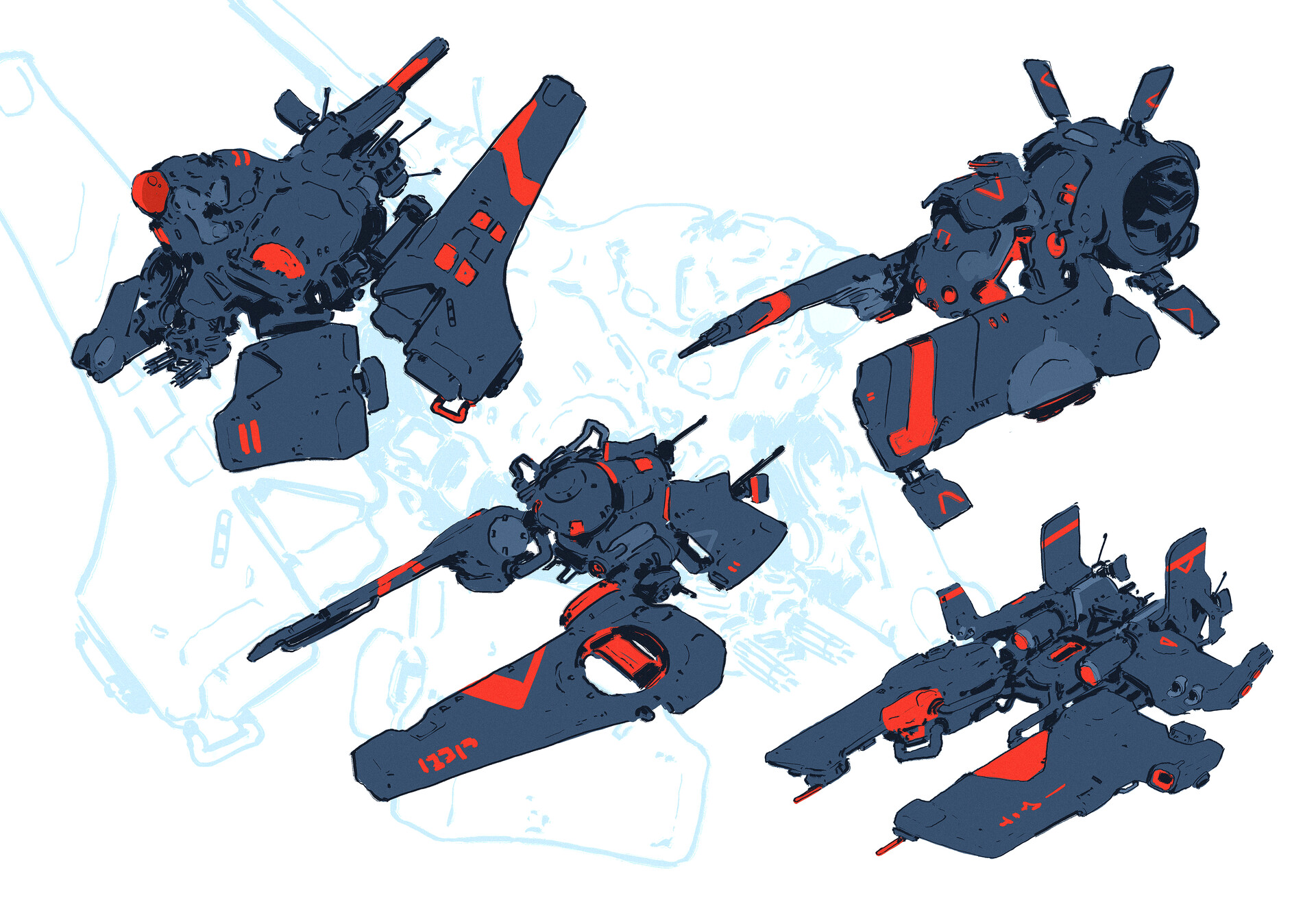 Zak Foreman - doodships