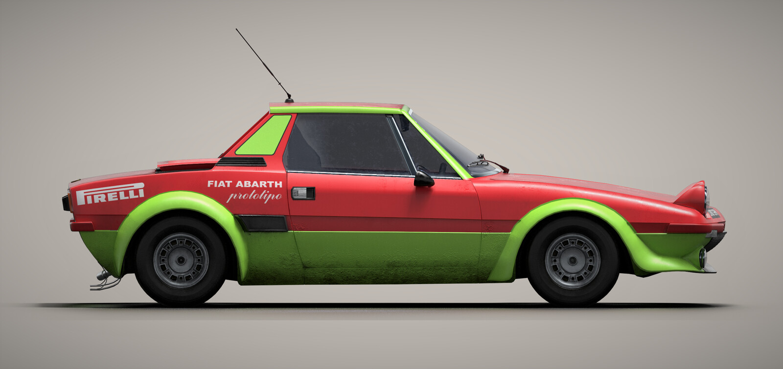 Alex Modro - Fiat X1/9 Abarth Prototipo (Game Asset)