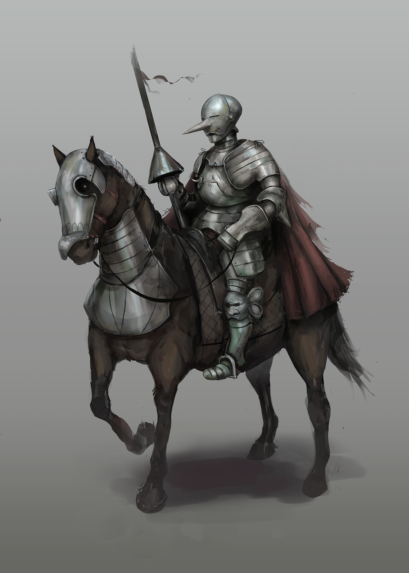 ArtStation - Woodpecker Knight