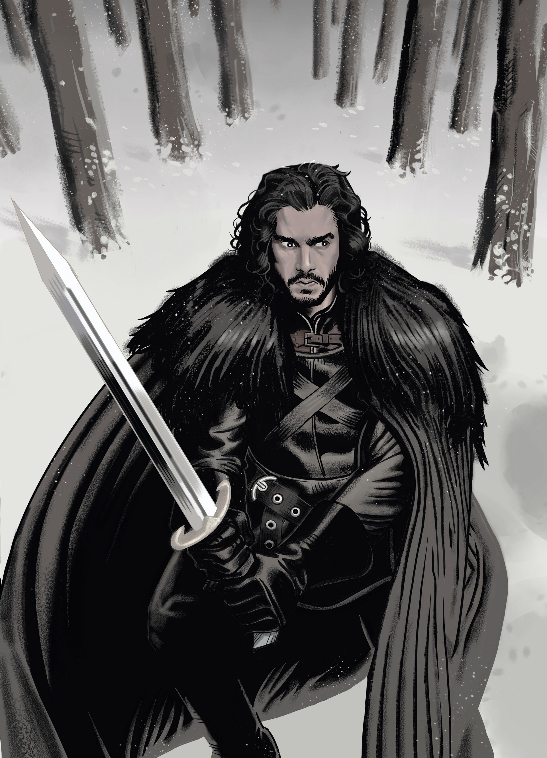 ArtStation - JON SNOW