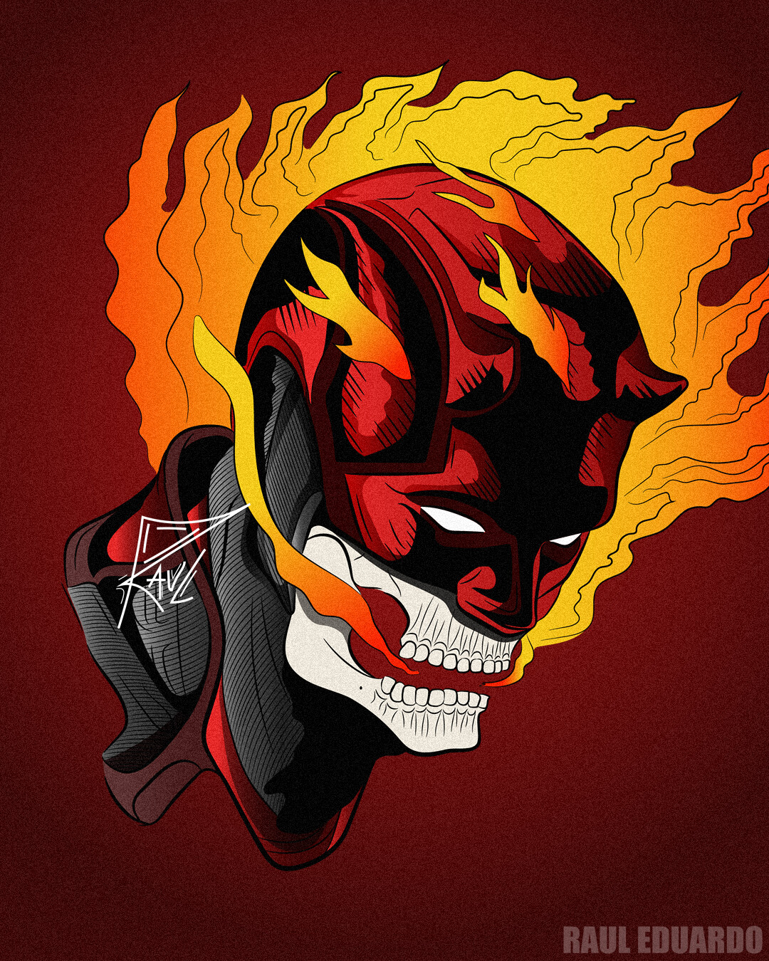 ArtStation - Ghost Daredevil.