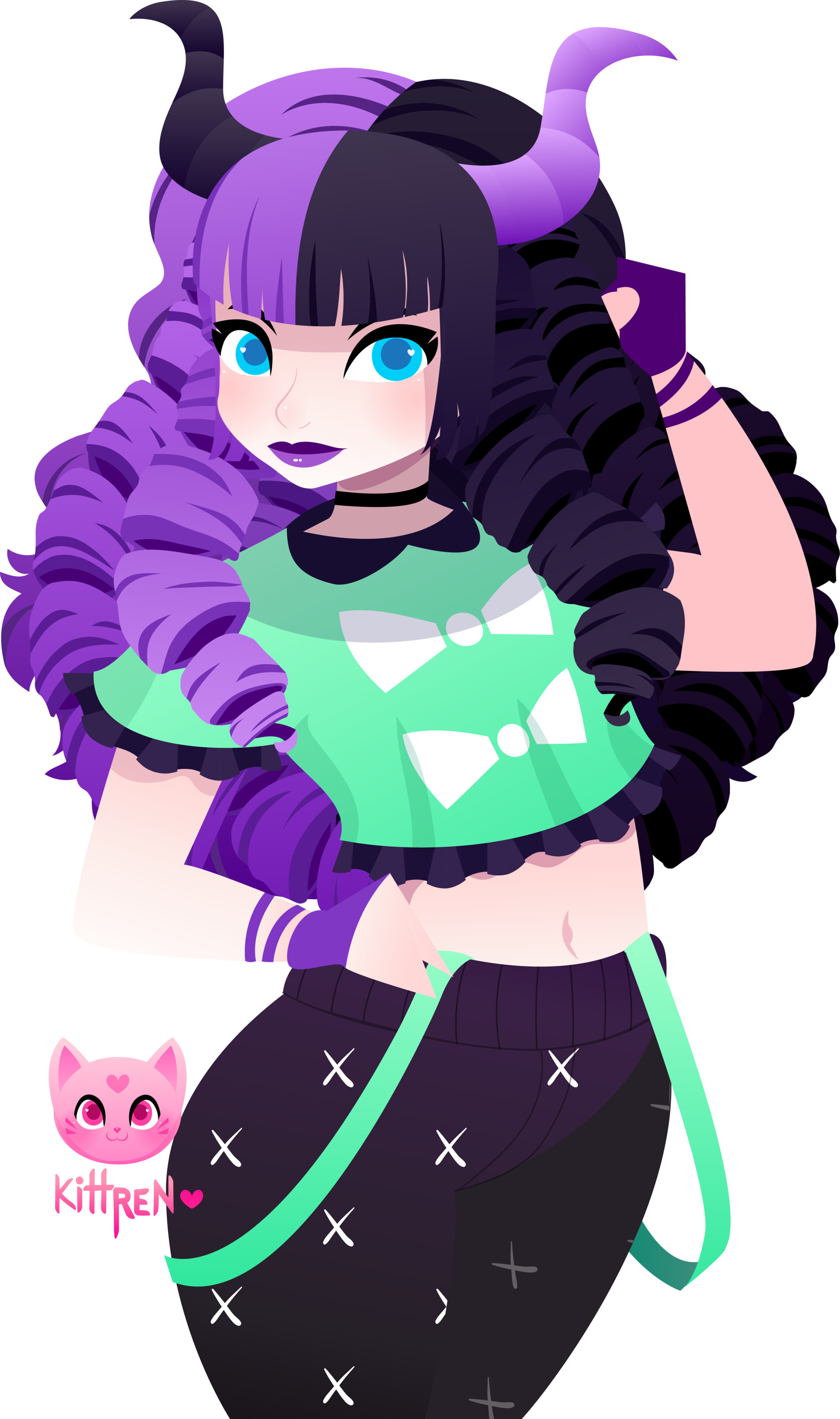 ArtStation - Demon Girl