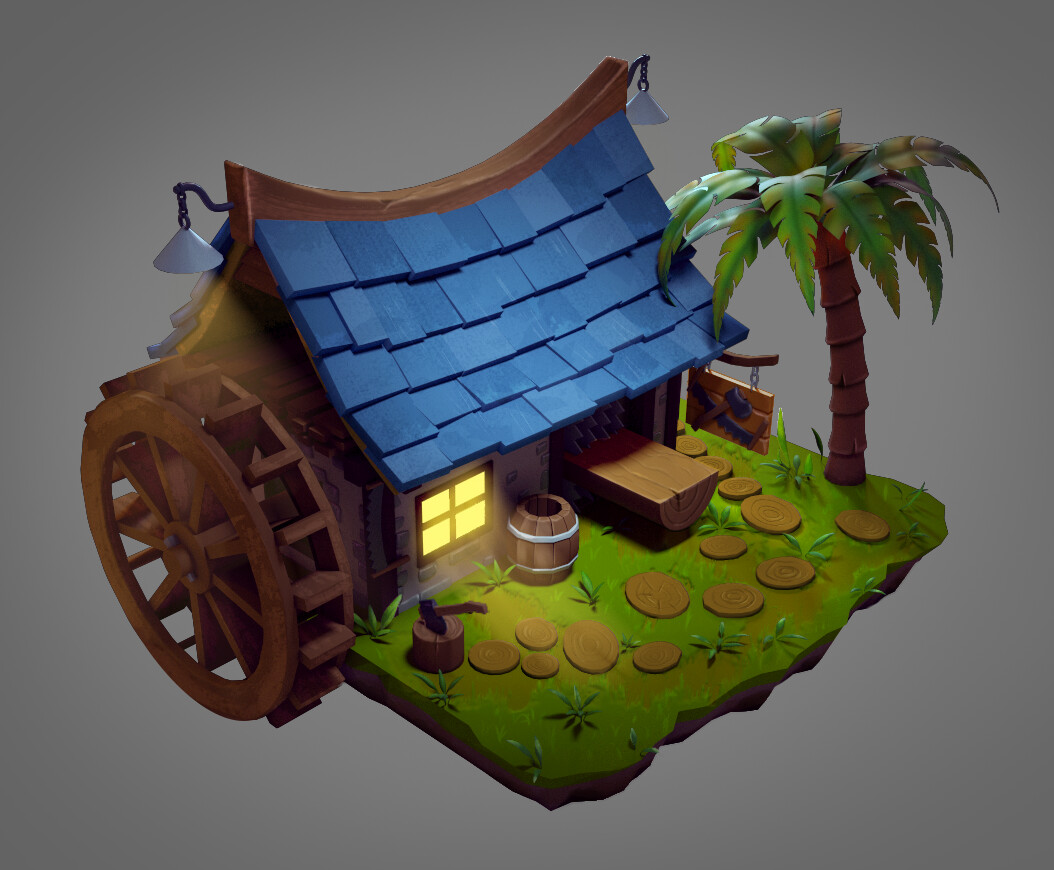 ArtStation - Sawmill