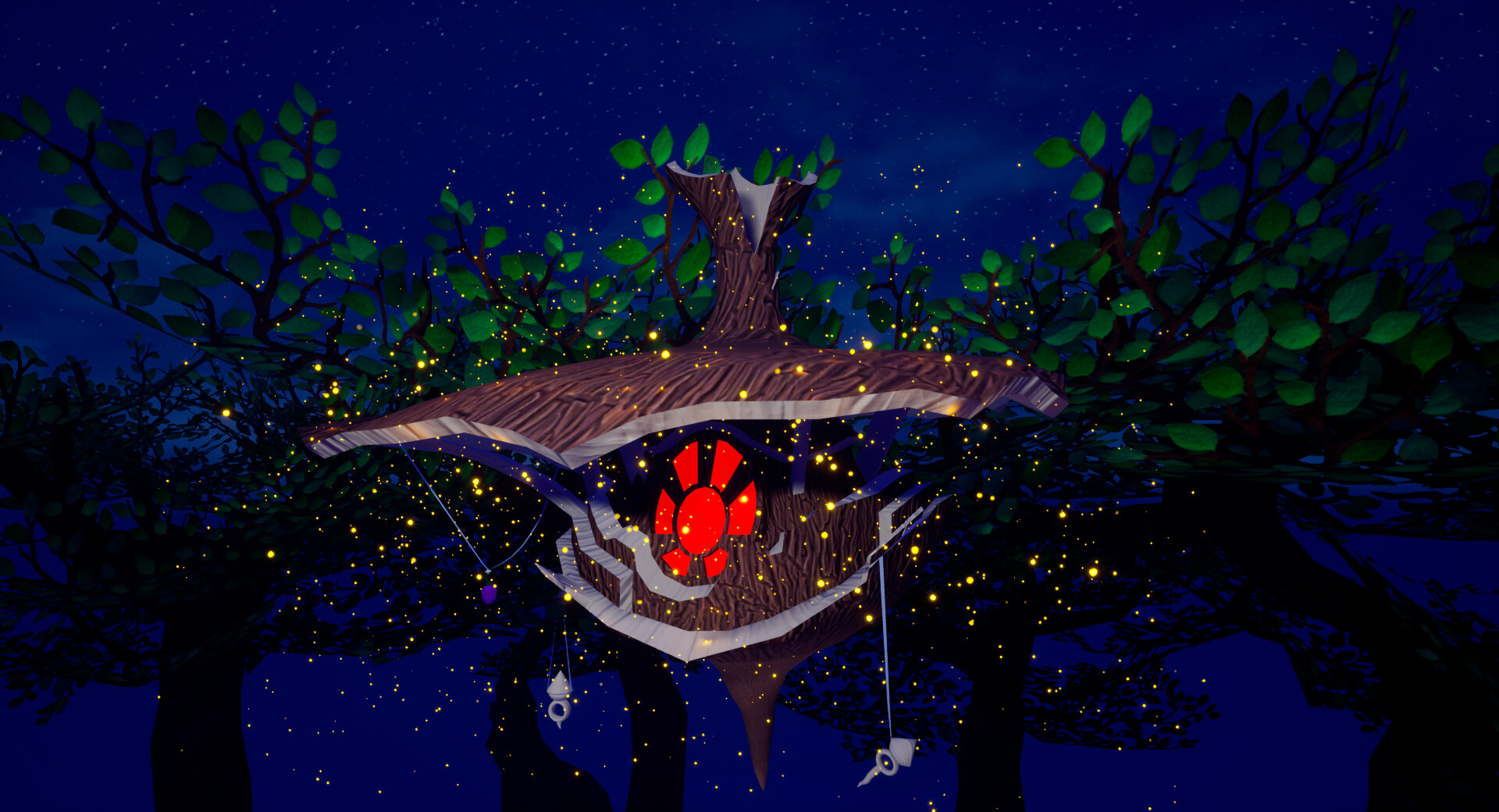 ArtStation - Low Poly Tree House