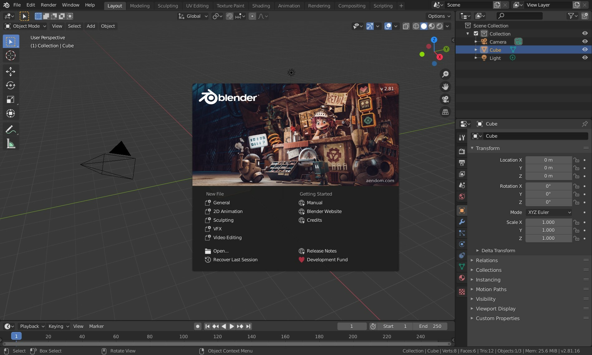 Aendom Portfolio - The Junk Shop