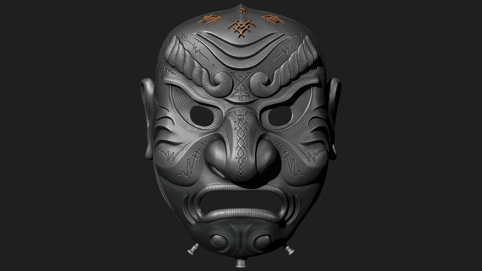 ArtStation - Samurai Mask (2019)
