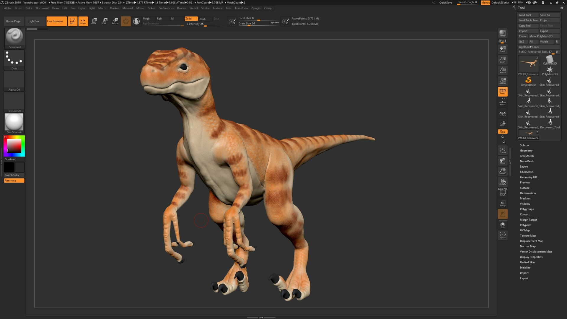ArtStation - Zbrush Sketch