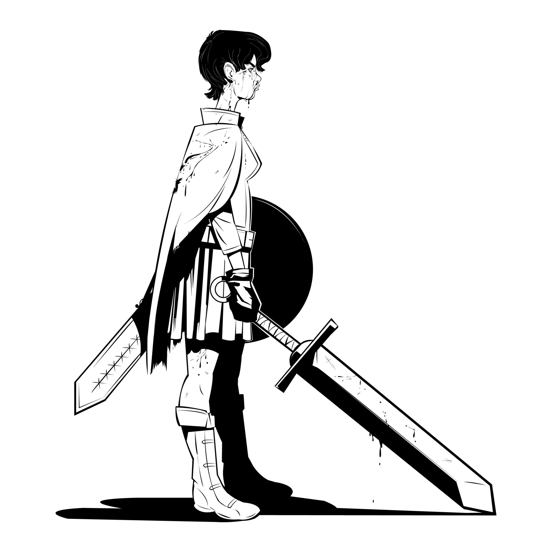 Blake M. Kandzer - CHARACTER DESIGN - "MERCY" finished