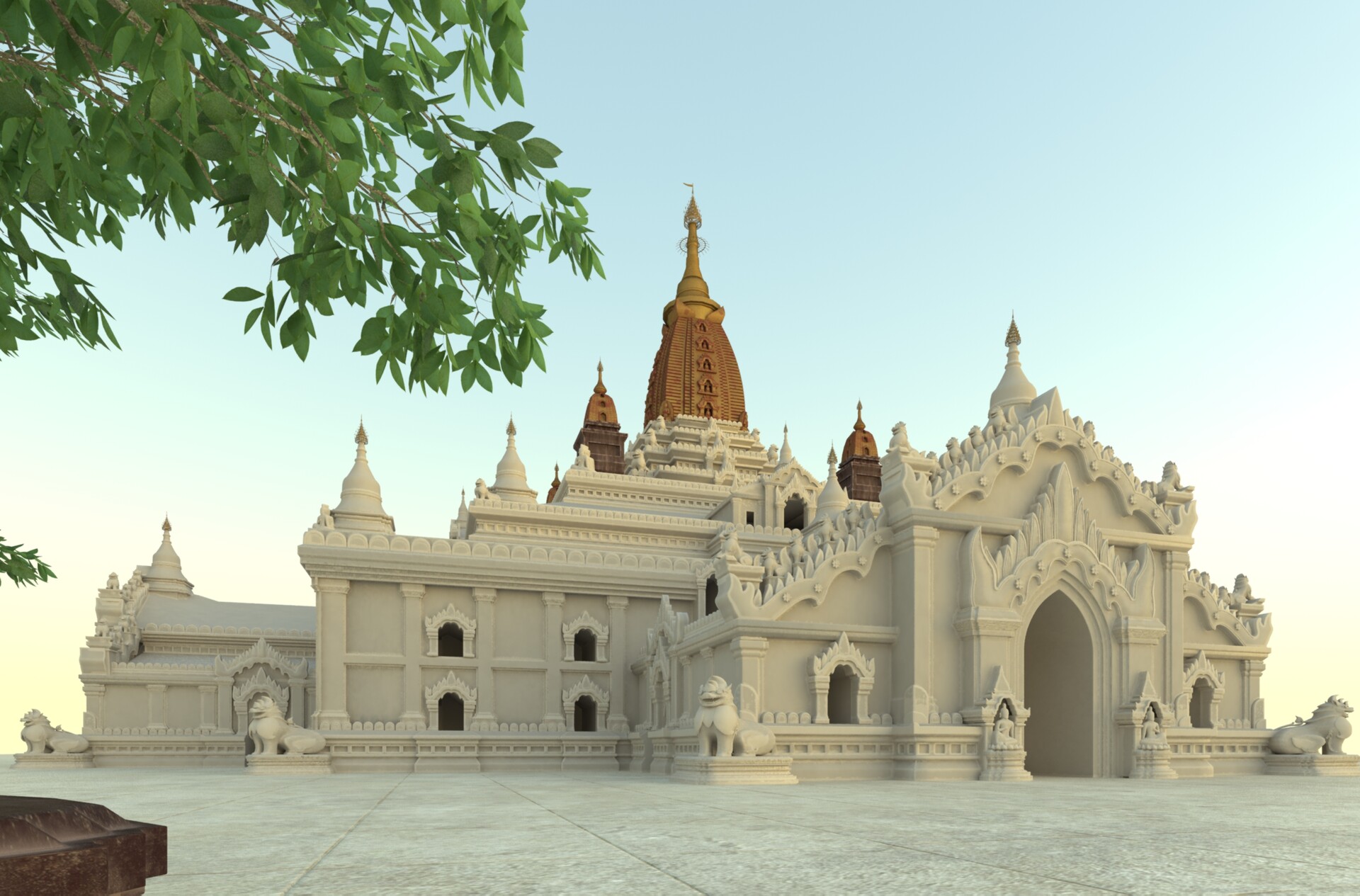 Myo han - The Ananda Temple