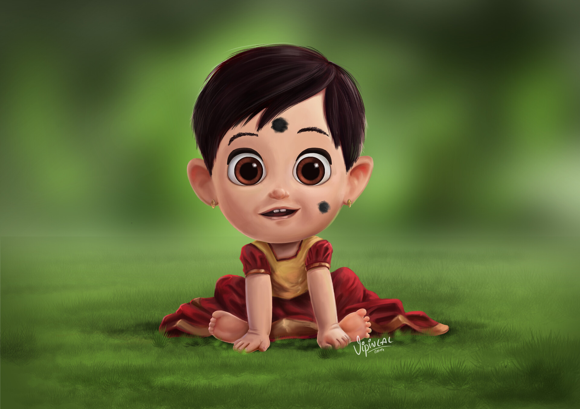 ArtStation - Character Design_baby