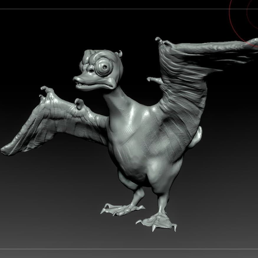 ArtStation - Adolf the goose is so expressive!