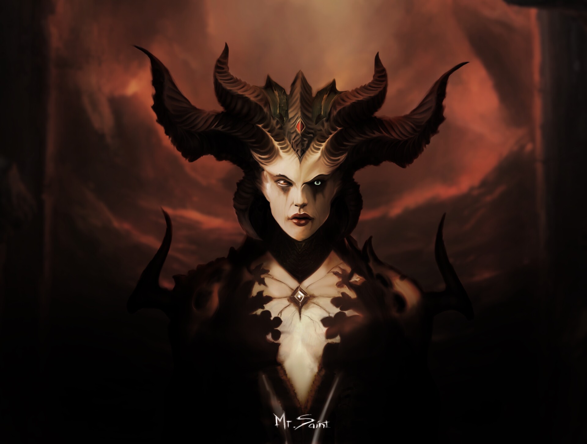 ArtStation - Blessed Mother