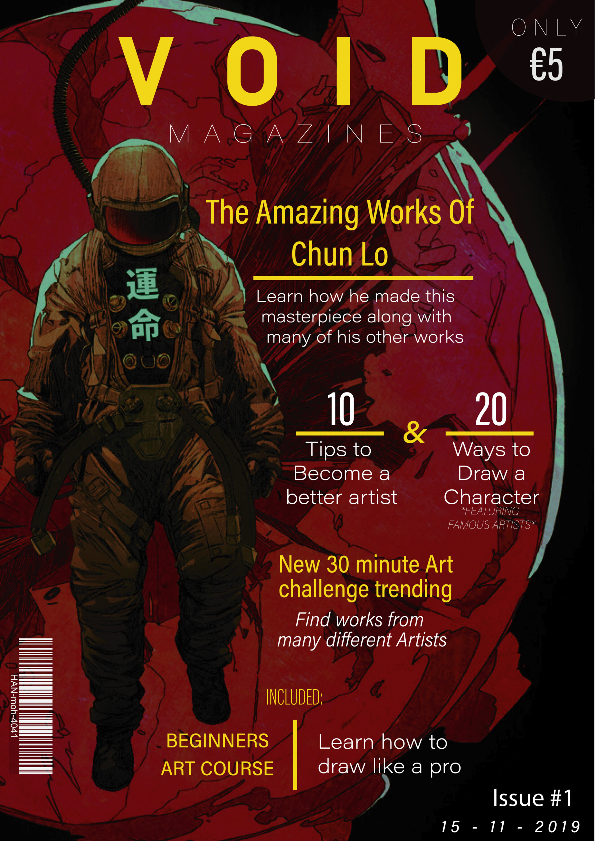 ArtStation - Art Magazine Cover
