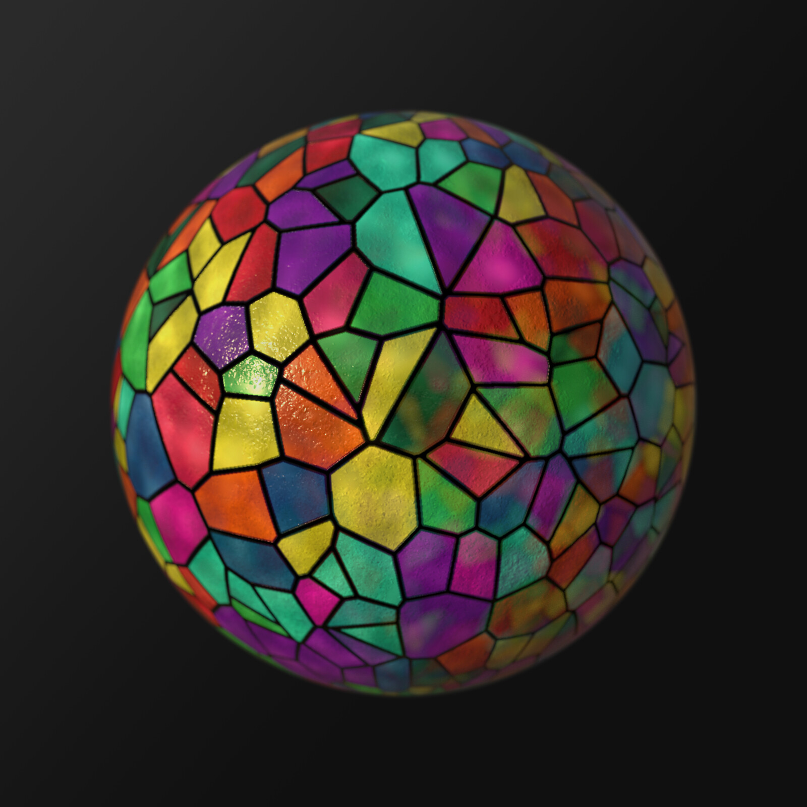 Rachel Cutts - Stained Glass - Substance Designer Material