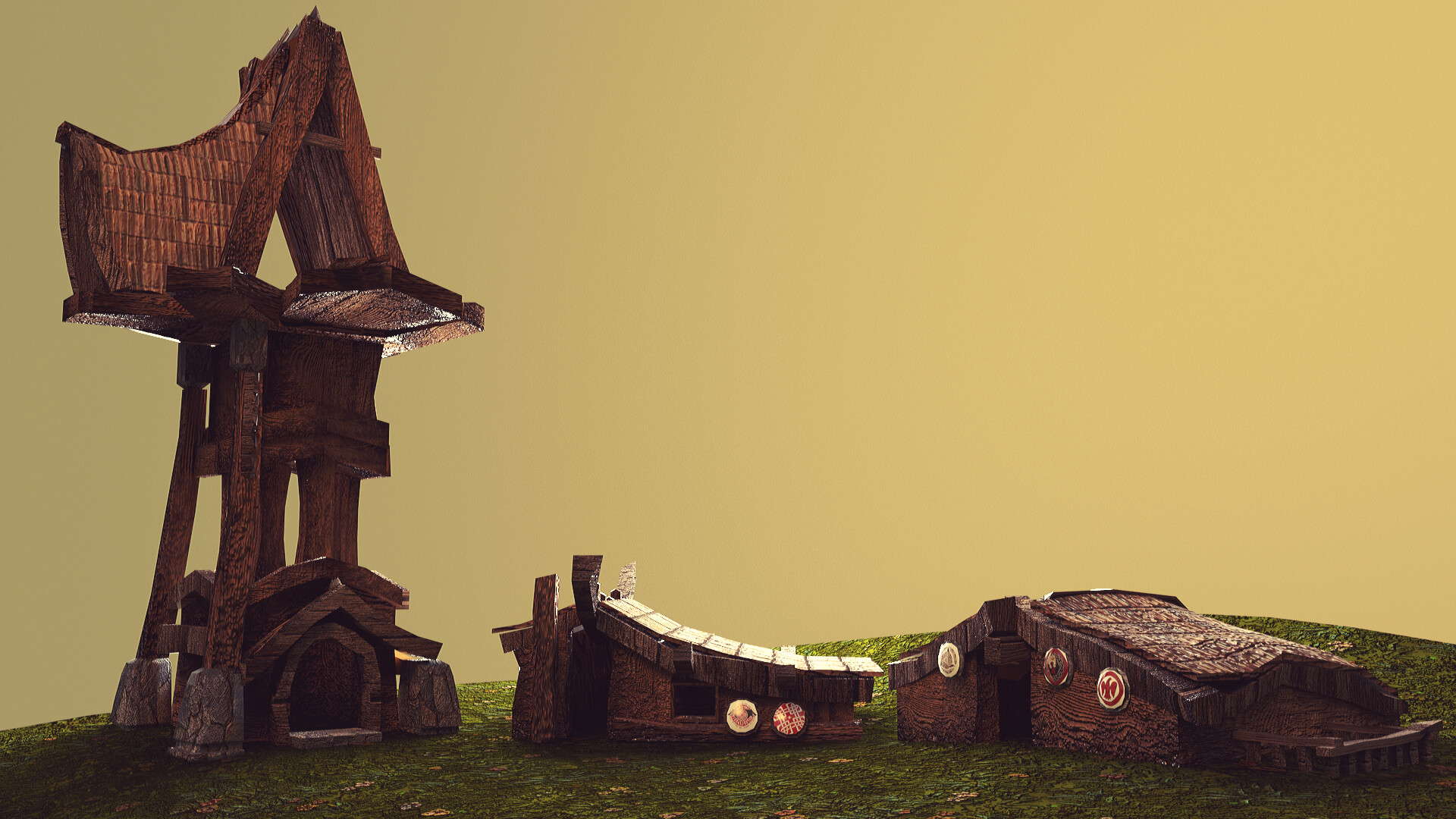 ArtStation - Outpost Camp