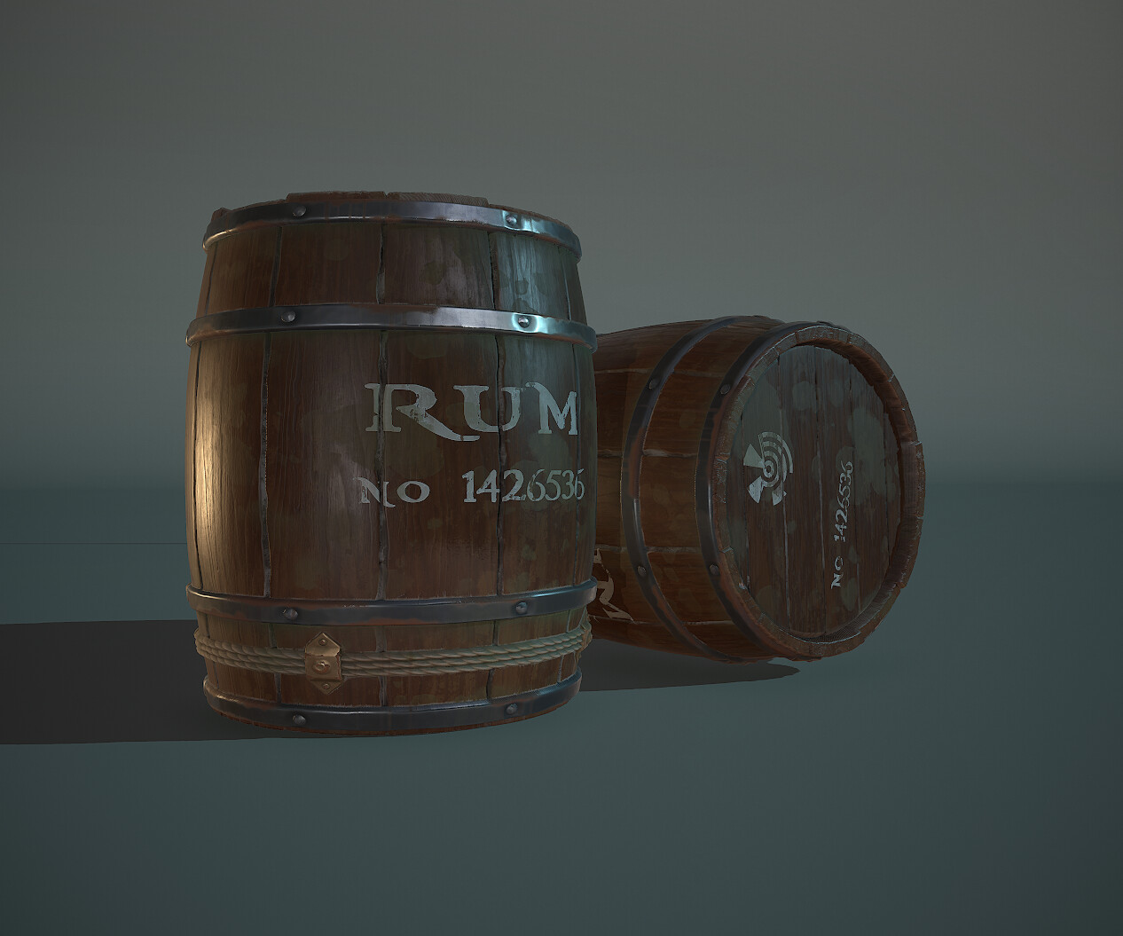 ArtStation - And a Barrel of Rum