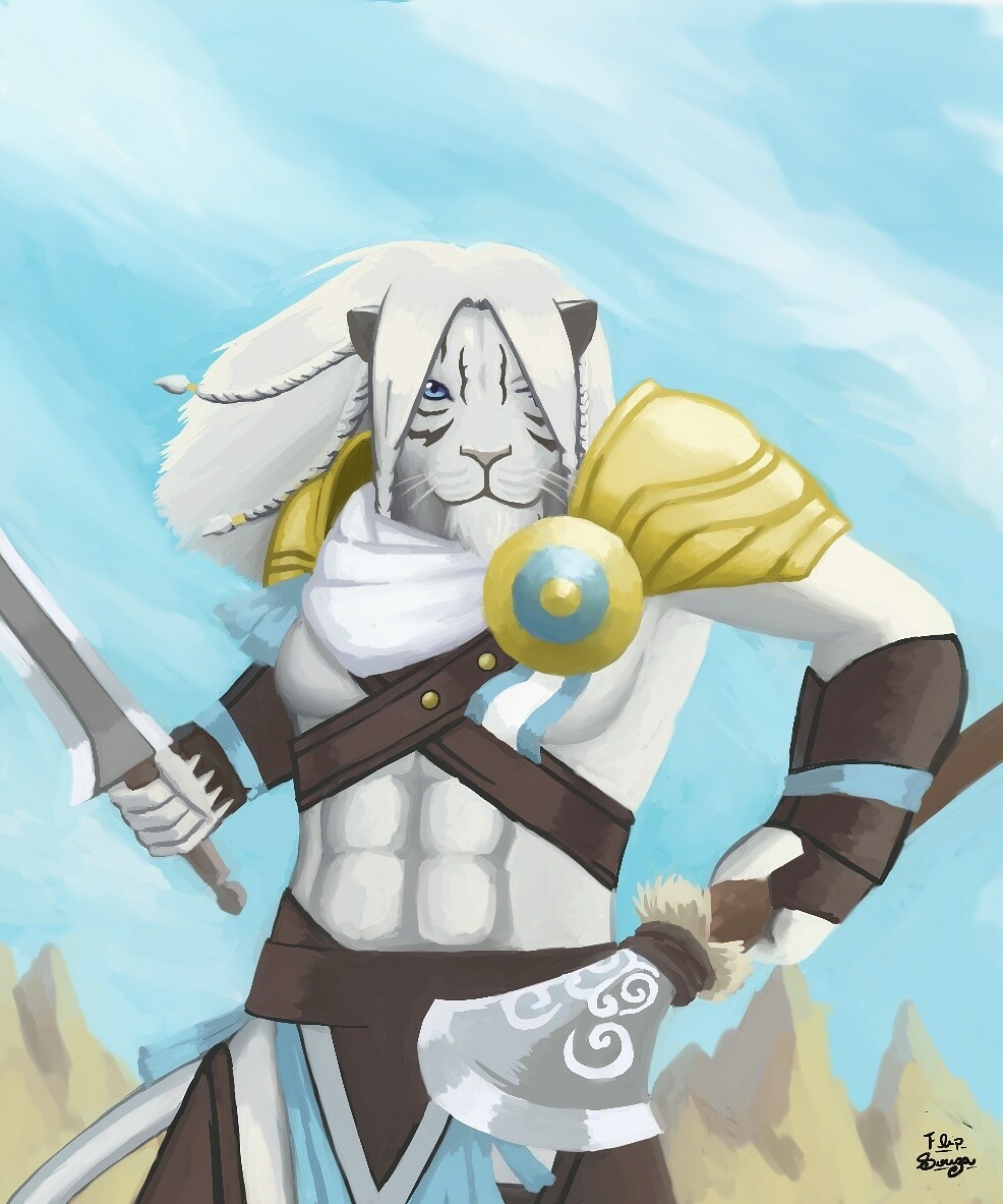 ArtStation - Ajani goldmane