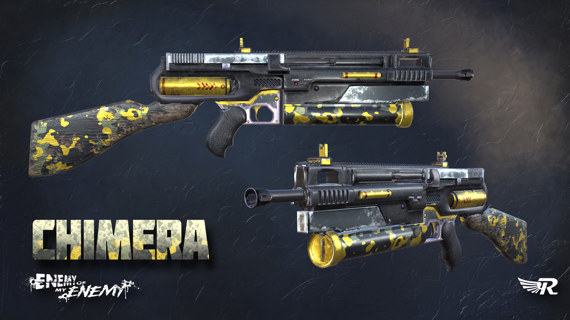 ArtStation - Chimera concept weapon