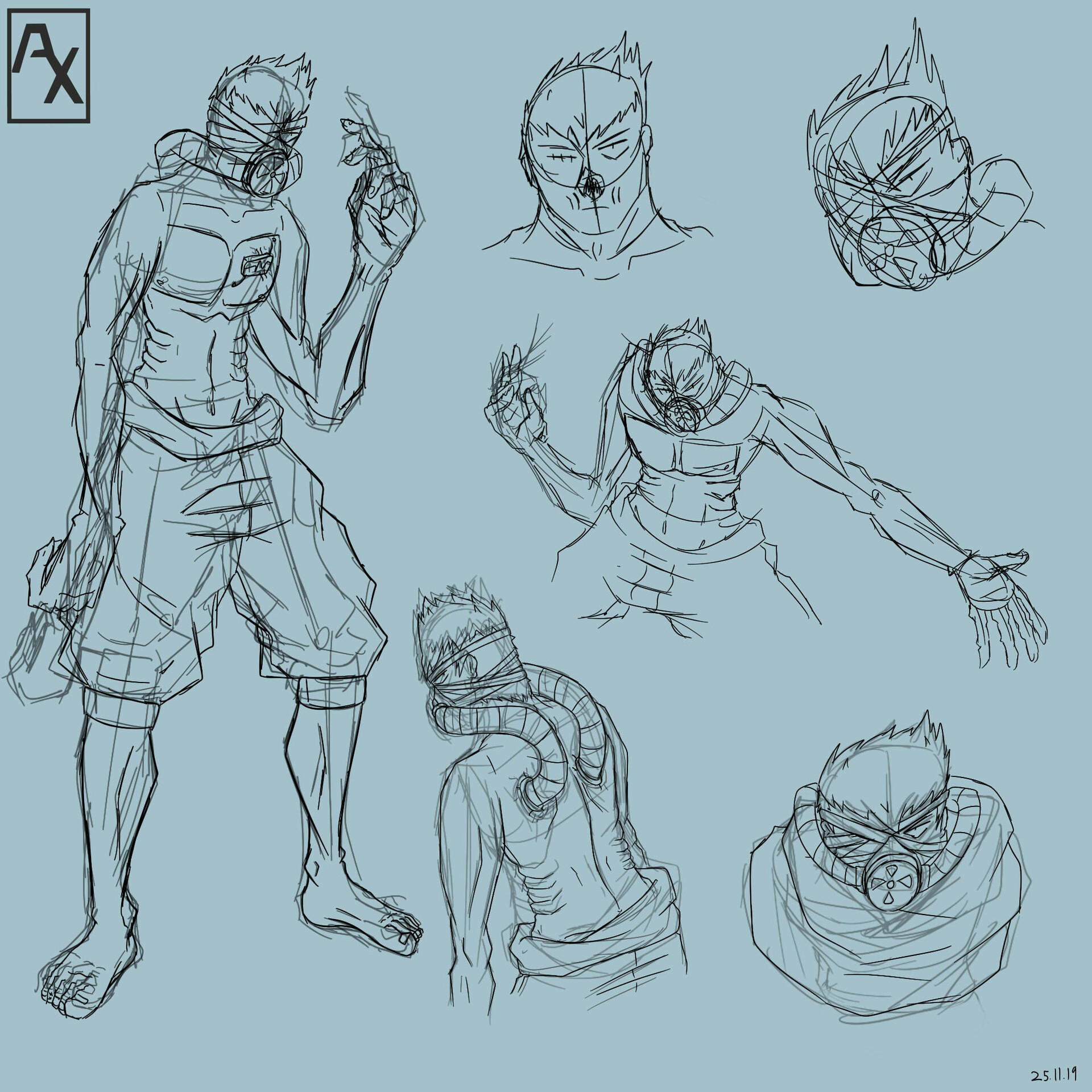 how to draw creepy figures