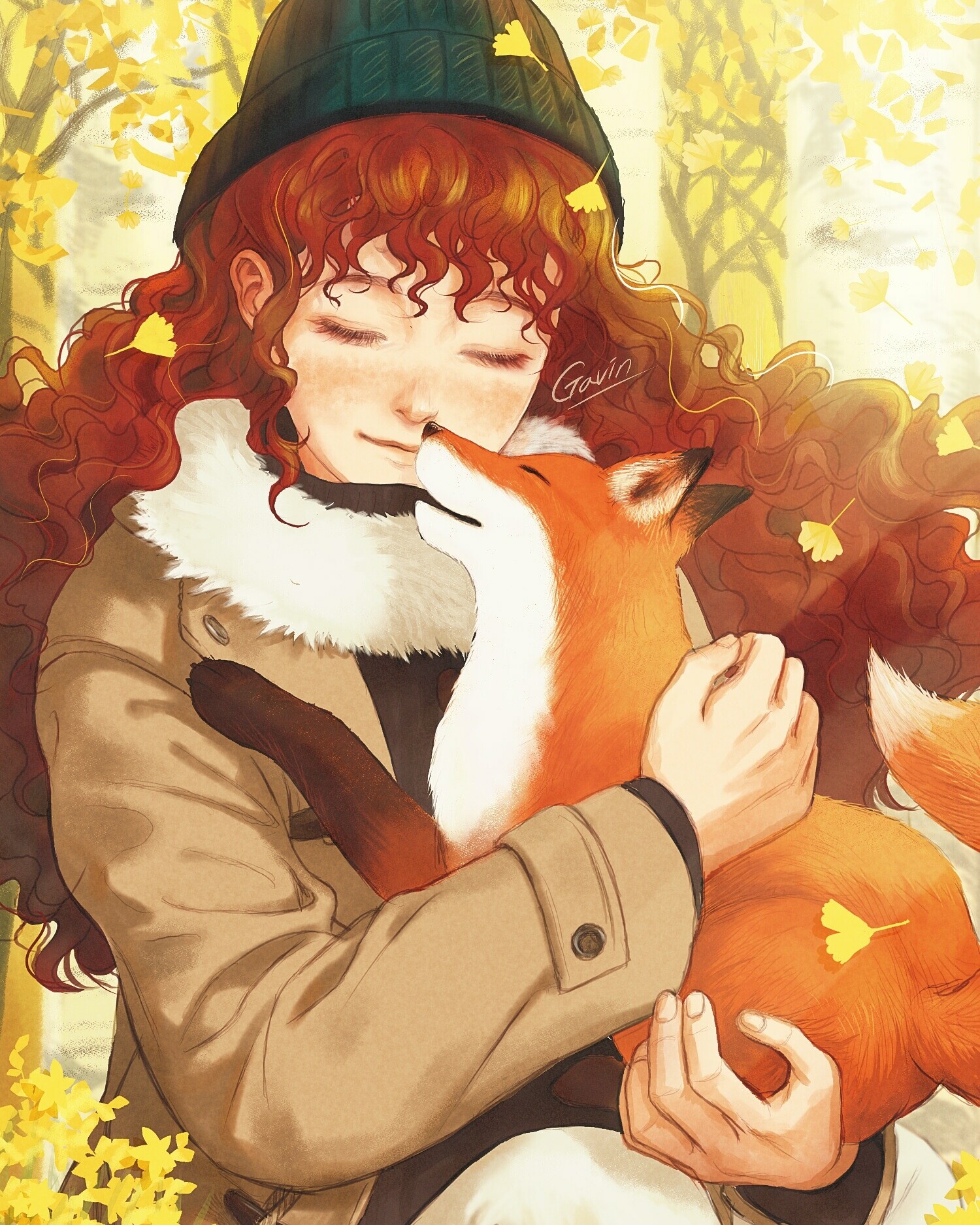 ArtStation - Red fox
