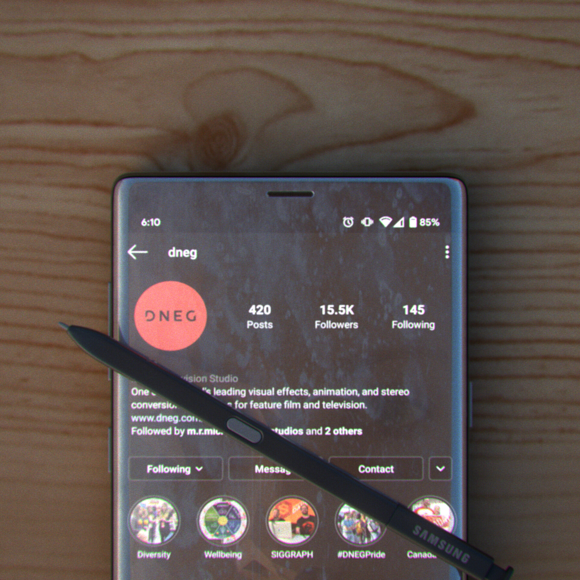 ArtStation - DNEG Note9