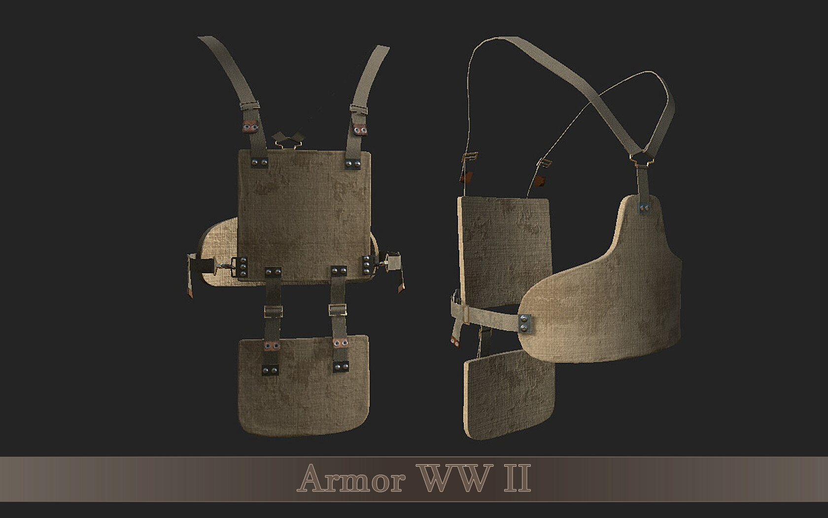 ArtStation - World War II armor