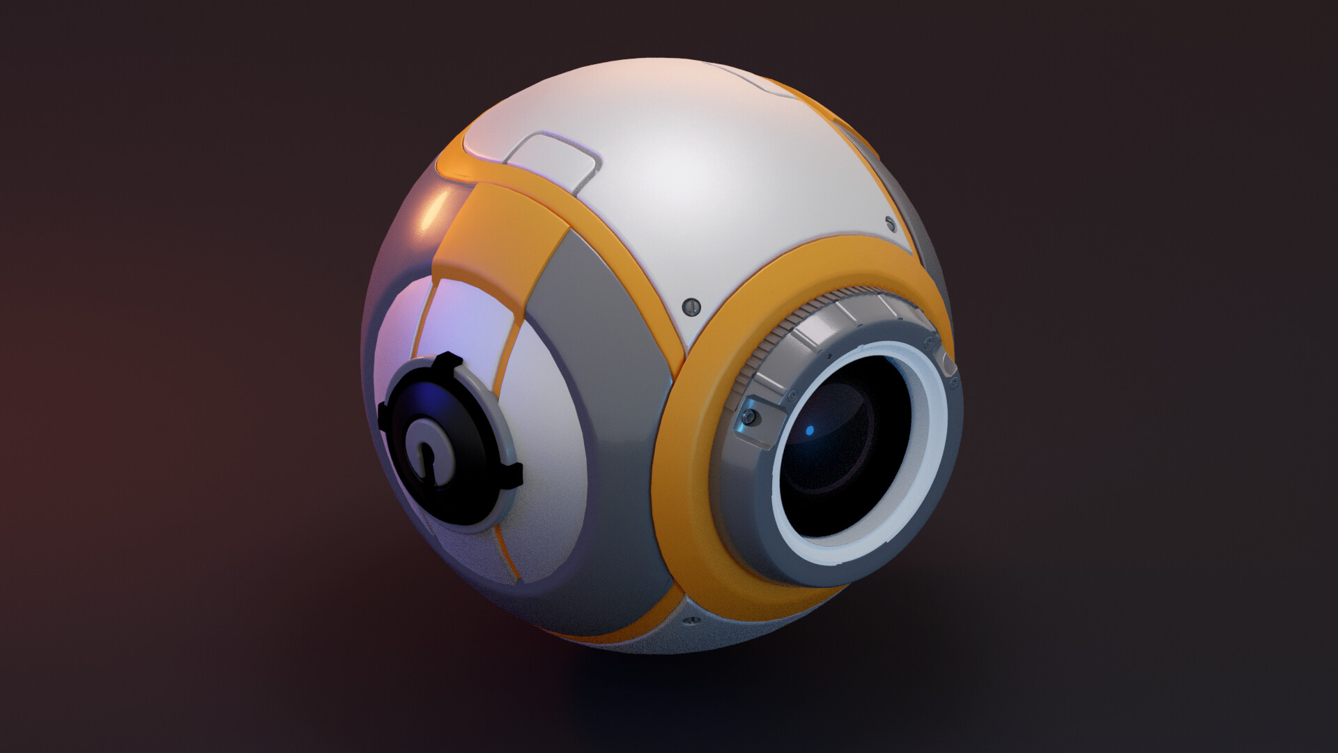 ArtStation - Small robot ball